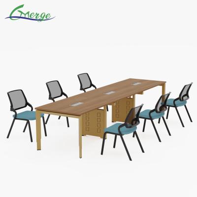 China Sleek And Professional Office Conference Table High Capacity Scratch-resistant Surface Durability for sale