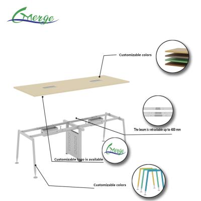 China Customizable and Modern Office Conference Table for a Professional and Productive Work Environment for sale