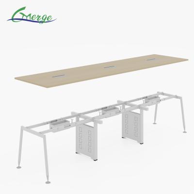 China Industrial Design Style Office Conference Table with 25mm Table Top Thickness and MDF/MFC/Plywood for sale