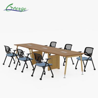 China Industrial Design Style Office Conference Table with 25mm Table Top Thickness and MDF/MFC/Plywood for sale