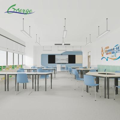 China Customized Size Uplift Standing Desk with 4 Memory Presets and Assemble Video Assistance for sale