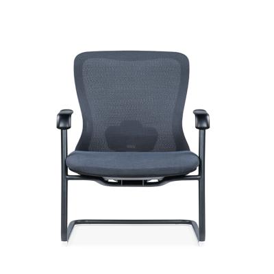 China Foshan Factory Office Visitor Chair Non Swivel Mid Back Ergonomic Cheap Conference Meeting Room Chairs for sale