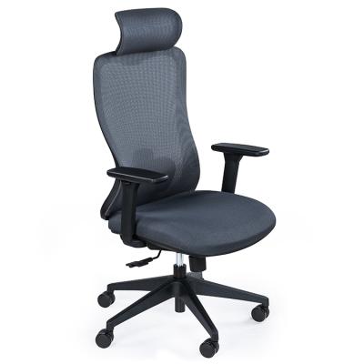 China Factory Directly Comfortable Ergonomic Support Swivel Mesh Chairs Manager Staff Computer High Back Office Chair for sale