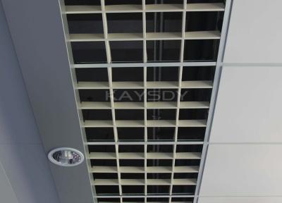 China Interior Decoration 10mm Aluminum Ceiling Grid Construction Material With Powder Spraying for sale