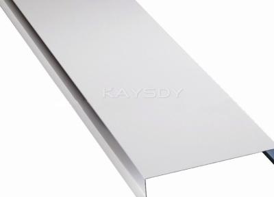 China Non Corrosive G Type Sound Absorbing Suspended Metal Strip Ceiling For office buildings for sale