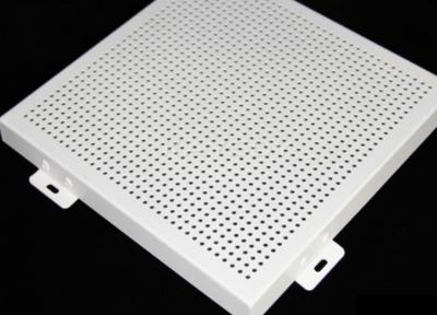 China Commercial Perforated Metal Ceiling Panel Tiles with DIA 4 mm Punch Holes for sale