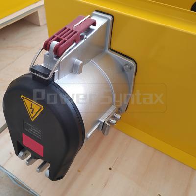 China 5P 250A IP67 380V Receptáculo Bloco de terminais Caixa de soquete PowerSyntax Corrente alta montada na parede à venda