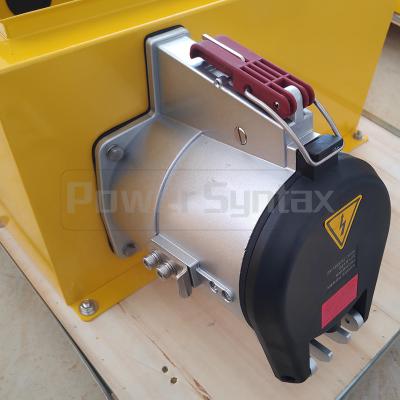 China 5P 250A IP67 380V Receptáculo Bloco de terminais Caixa de soquete PowerSyntax Corrente alta montada na parede à venda
