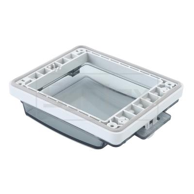 Cina La sintassi AW86 IP67 impermeabilizza Windows provvisto di cardini per i commutatori della parete 107*129.5*32.5mm in vendita