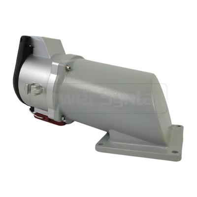 Cina PowerSyntax 5P 250A IP67 400V Industrial High Current Wall Mounted Angled Socket Parte n. 75068 in vendita
