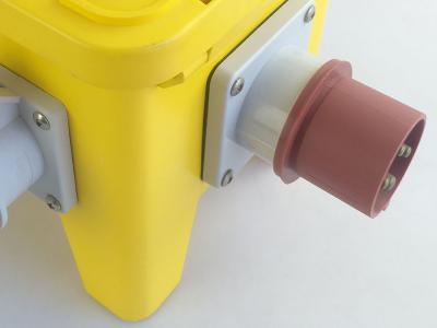 Cina 64A 250 volt di materiale ad alta resistenza di energia della scatola temporanea di distribuzione in vendita