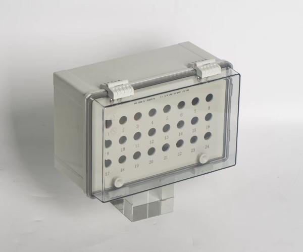 Sintassi JH1B Box di distribuzione montata a parete Chiusura porta trasparente Tipo PC Casella di controllo elettrica grigia elettrica 300*200*170