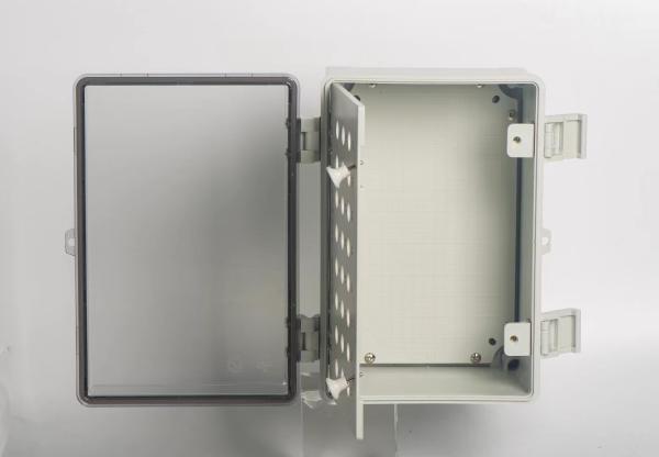 Sintassi JH1B Box di distribuzione montata a parete Chiusura porta trasparente Tipo PC Casella di controllo elettrica grigia elettrica 300*200*170