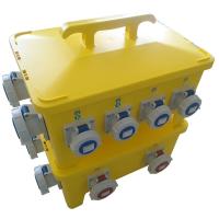 China PC Weather Resistant Portable Distribution Box 32A Stackable for sale
