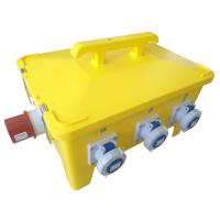 China PC Weather Resistant Portable Distribution Box 32A Stackable for sale