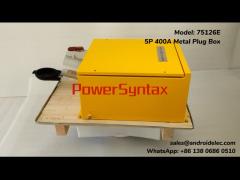 5P 250A IP67 mechanische vergrendelde contactdoos PowerSyntax hoge stroom wandmontage geschakeld 75121