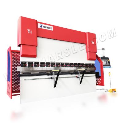 China High precision stainless steel plate processing 125T/3200 CNC hydraulic press brake machine for sale
