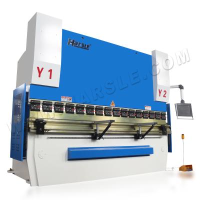 China CNC Press Brake DA58T Delem Controller Electro-Hydraulic Synchronized Steel Bending Machine for sale