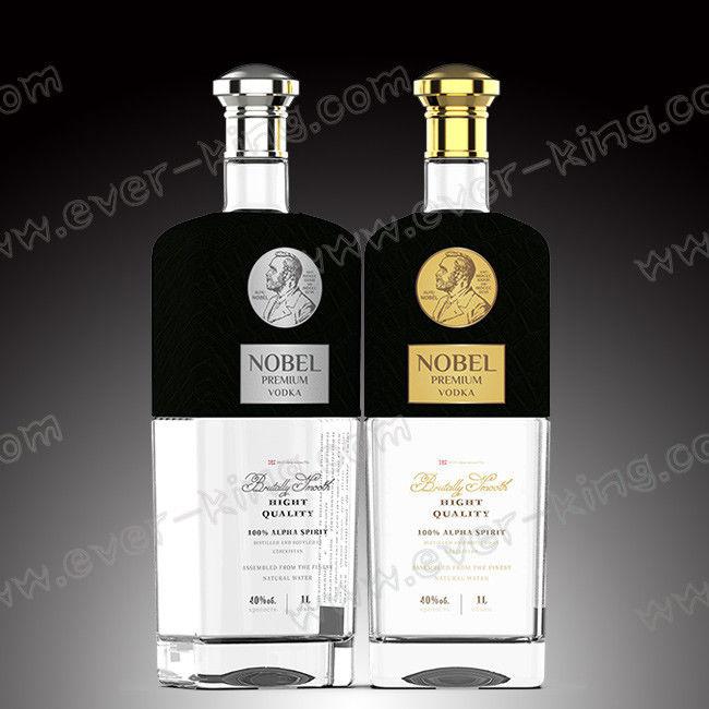 Luxegeest Flint Glass Bottle 1000ML voor Wodka 0