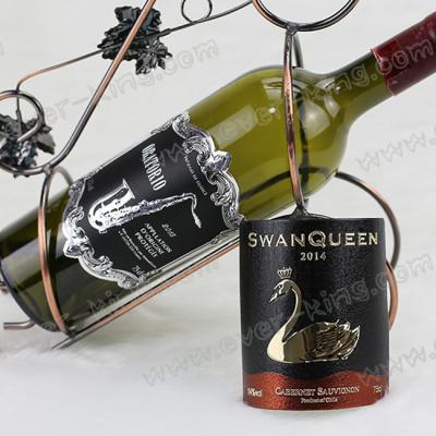 Cina Etichette del liquore di Logo Engraved Luxury Wine Custom in vendita