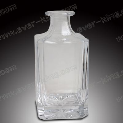 Cina Alto silice bianco 1000 ml Brandy Glass Bottle in vendita