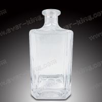 China White 1000 ML Pretty Tequila Bottle With Caps for sale