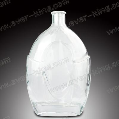 Cina una bottiglia bianca da 750 ml Flint Nordic Style Vodka Glass in vendita