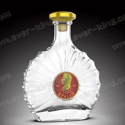 China ISO9001 het Cognacglasfles van luxealcoholische dranken Te koop