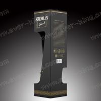 China OEM Single Classical PU Leather Glass Bottle Box for sale