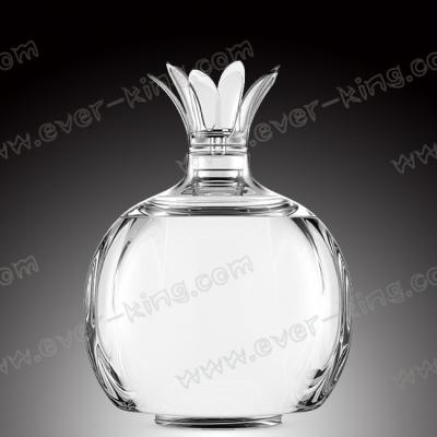 Cina Bottiglia ISO9001 di 700ML Crystal White Flint Glass Vodka in vendita