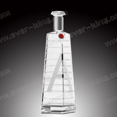 Cina La torre del doppio 750ML ha modellato le bottiglie di vetro del liquore in vendita