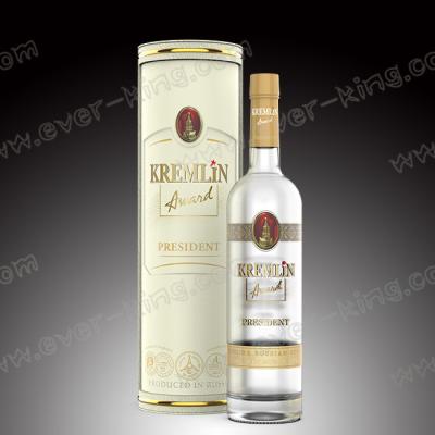 Cina Flint Glass Bottle glassato 750ML per il liquore della vodka in vendita