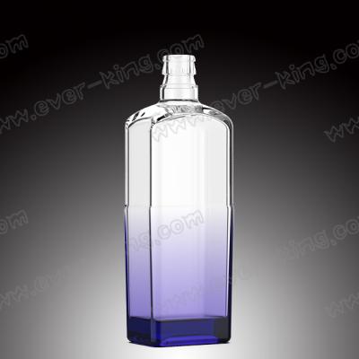 Cina Alto Flint Glass Bottle 700ml per il liquore del vino della vodka in vendita