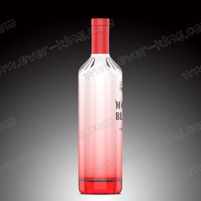 China Fles van de luxe700ml de Lege Wodka met Glas GLB Te koop