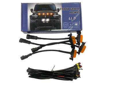 Cina La superficie della parte anteriore del LED ha montato la luce della griglia di Amber Flashing Strobe delle lampade della griglia per la polizia del camion di Tacoma GMC Ford dell'automobile in vendita
