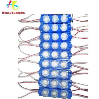 China Brilho alto de luz de lado do diodo emissor de luz 3W 3030 da C.C. 12V/24V 3 com os módulos do diodo emissor de luz da lente à venda