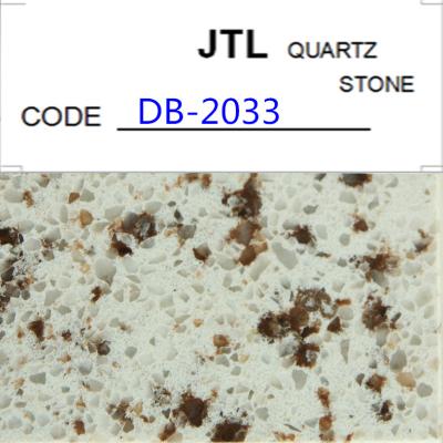 China HIGH QUALITY DOUBLE COLOR ARTIFICIAL QUARTZ STONE for sale