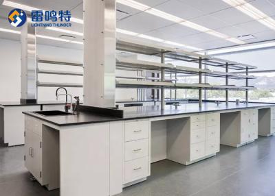 China ISO18001 All Steel Workbench Cold Rolled Steel Laboratory Island Bench for sale