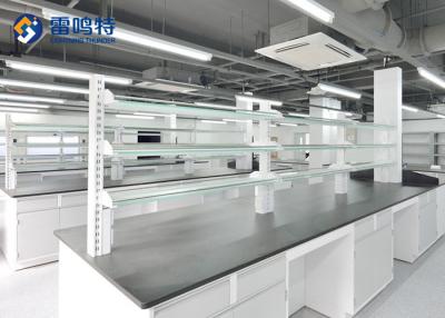 China SS304 Handle Laboratory Work Bench Anti UV Laboratory Work Surfaces for sale