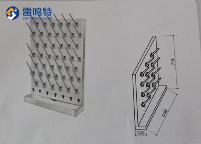 China SS304 ISO9001 Wall Mounted Lab Drying Rack For Laboratory  Beaker for sale