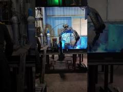 Co2 welding on the side