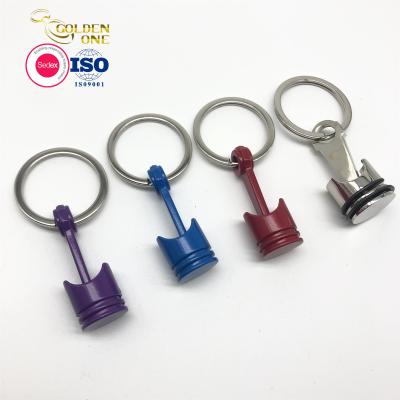 Cina OEM/ODM exclusive design custom keychain manufacturer made metal alloy bag keychains innovative whistle key chain for men in vendita