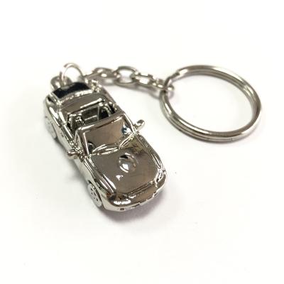 Cina Catena chiave del modello convertibile dell'automobile, catena chiave dell'automobile d'annata su ordinazione 3D in vendita