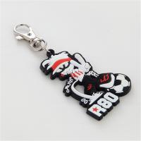China Soft PVC Key Chain Ring Personalized Custom Logo For Promotion Gift for sale