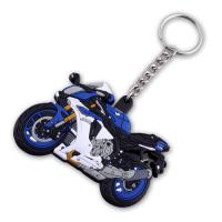 China Soft PVC Key Chain Ring Personalized Custom Logo For Promotion Gift for sale