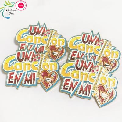 Cina Adventist Camporee Christian Enamel Lapel Pin Custom Dominican Union Virtual Path Finder Bar Pin in vendita