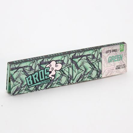 Colored Raw Organic  Paper King Size Slim Rolling Papers