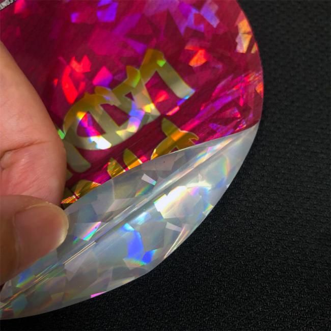 Free Samples Laser Effect Round Weed Bag Package With Aluminum Foil