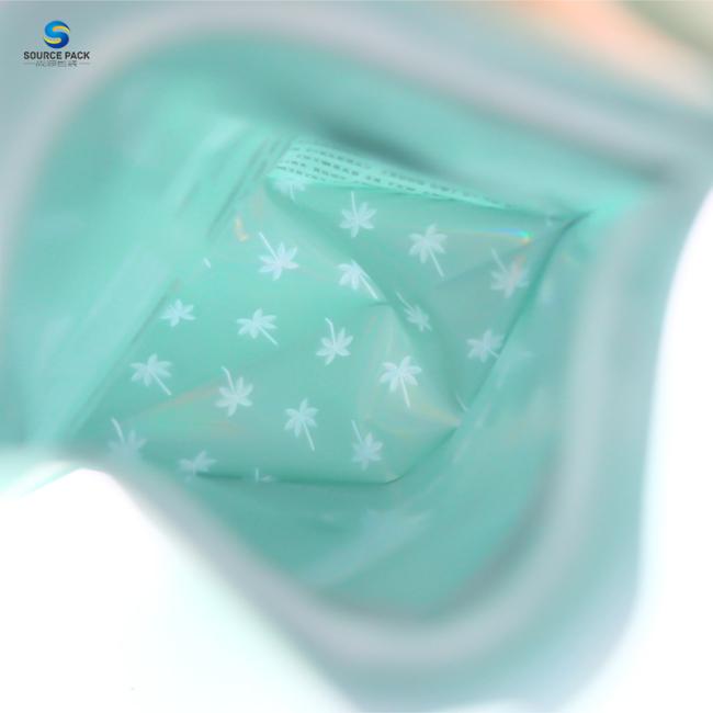 Custom Moisture-proof  Weed Packaging with Ziplock Closure for  Weed  
