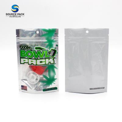 Китай Общая упаковка Ziplock Mylar Weed с матовой отделкой поверхности для золотой штамповки продается